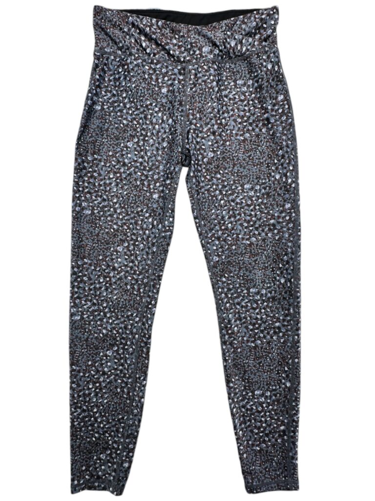 Souluxe Legginsy Czarne Wzór Sportowe Elastyczne M 38 EU - Kispremium